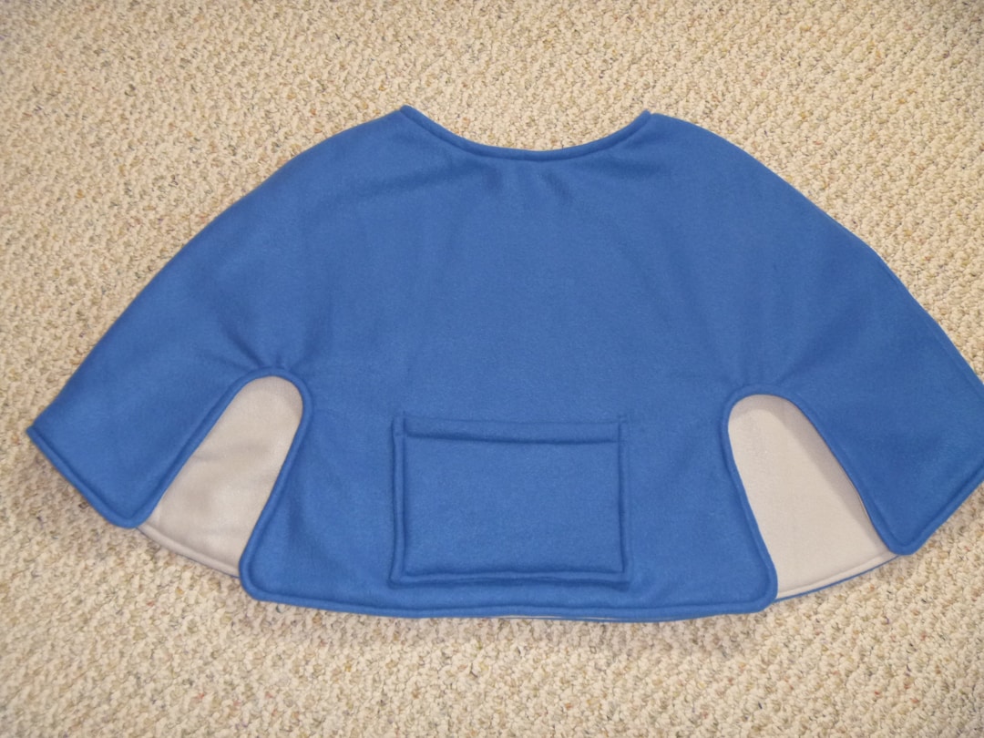 Adaptive WALKER/WHEELCHAIR PONCHO Sz: Sm/med, Coat, Cape, Jacket, Wrap ...