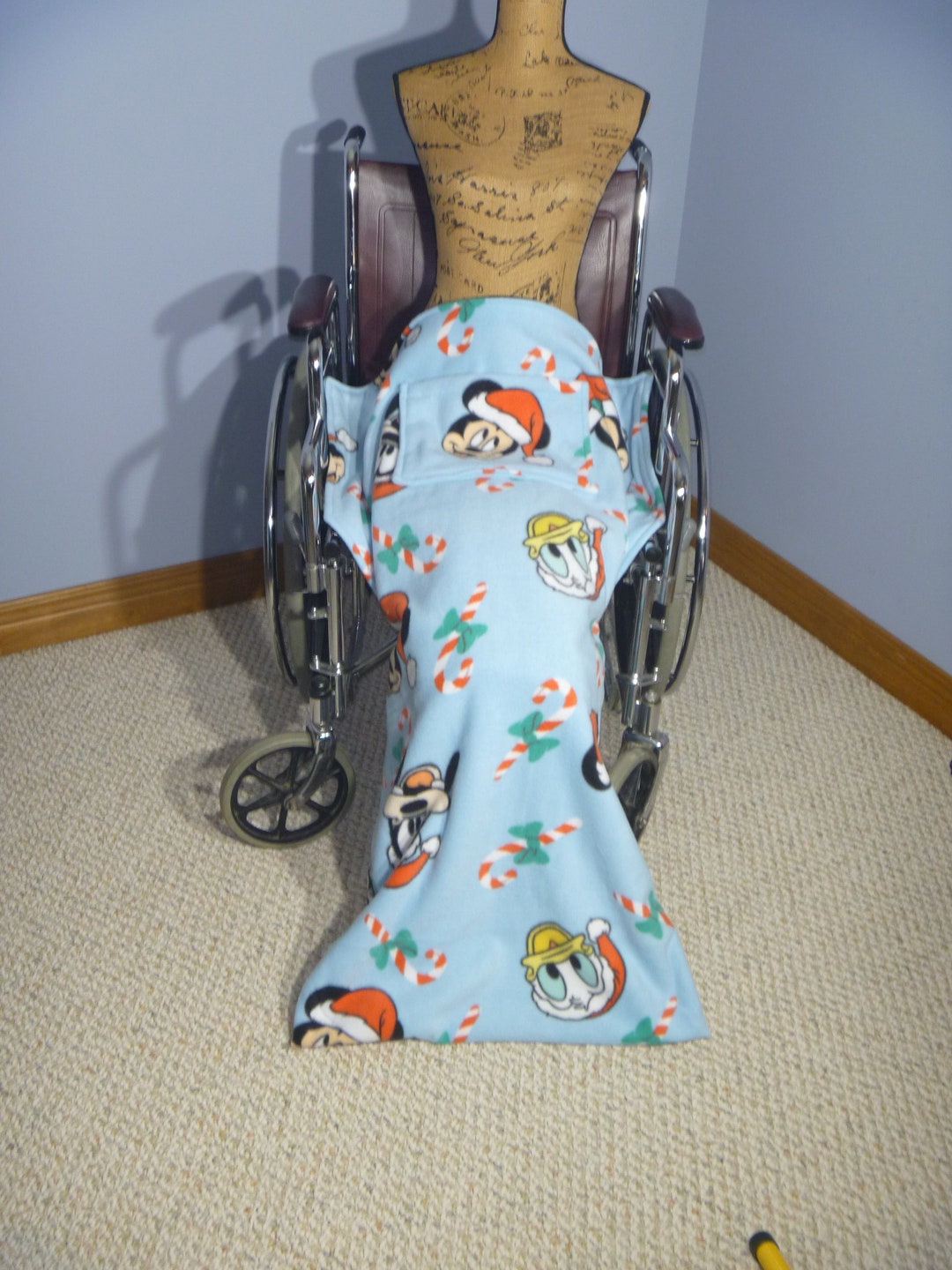 Wheelchair LEG POUCH BLANKET, Leg Pocket, Leg Cover, Adaptive ...