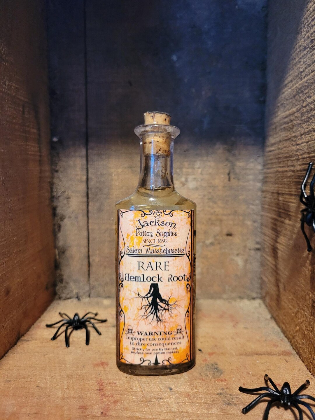 Vintage Witches Potion hemlock Root Halloween Decor - Etsy
