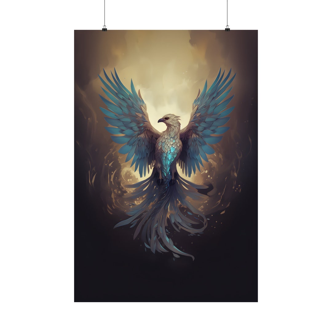 Anivia League of Legends Art Print Phoenix Dnd Wall Home Decor Poster ...