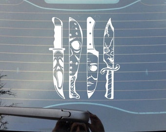 Horror Decal - Etsy