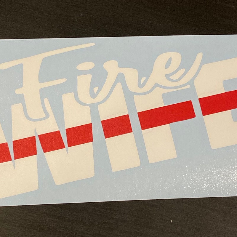 Firefighter Vinyl Decal - Etsy