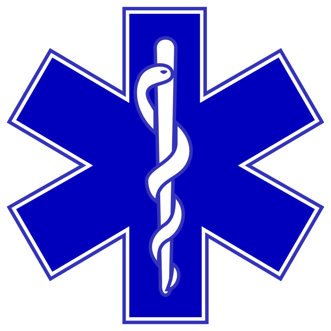 Star of Life Vinyl Decal - Etsy