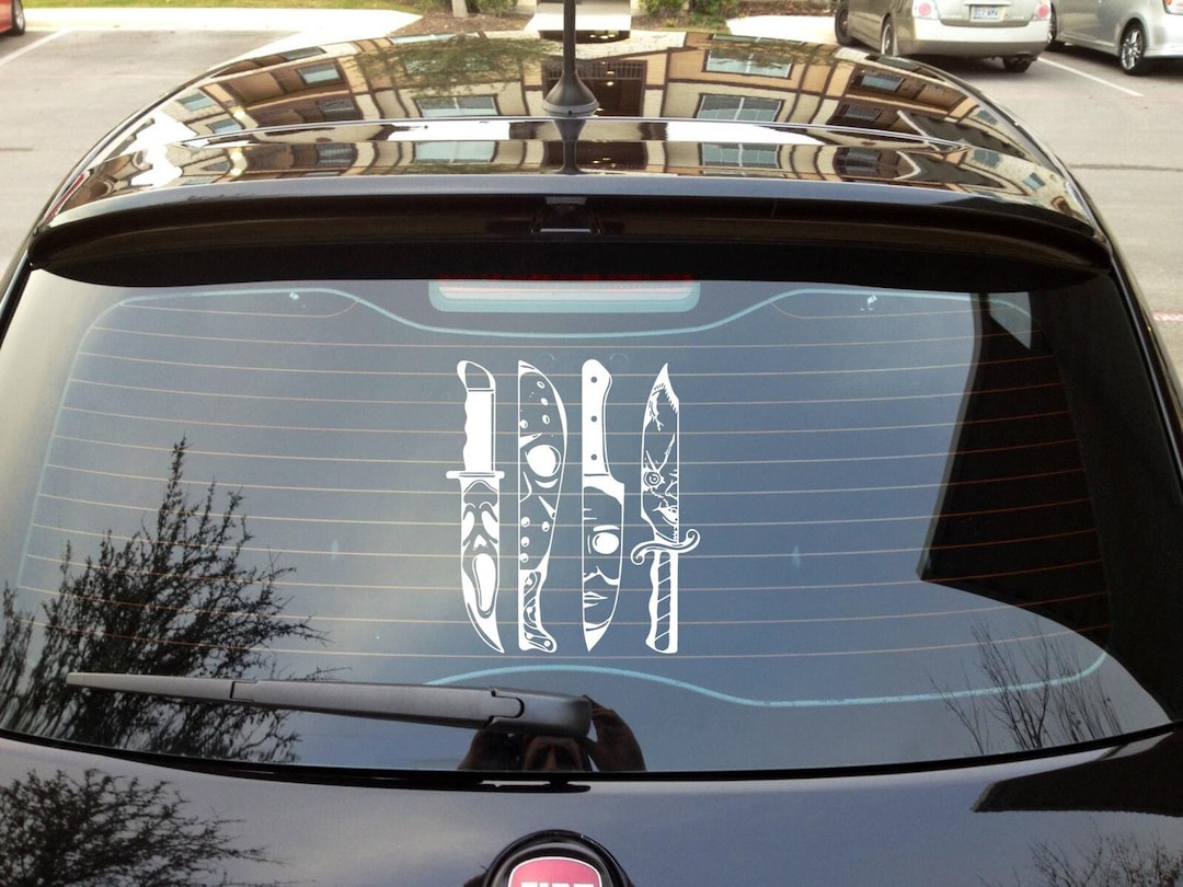 Horror Movie Knives Vinyl Decal - Etsy