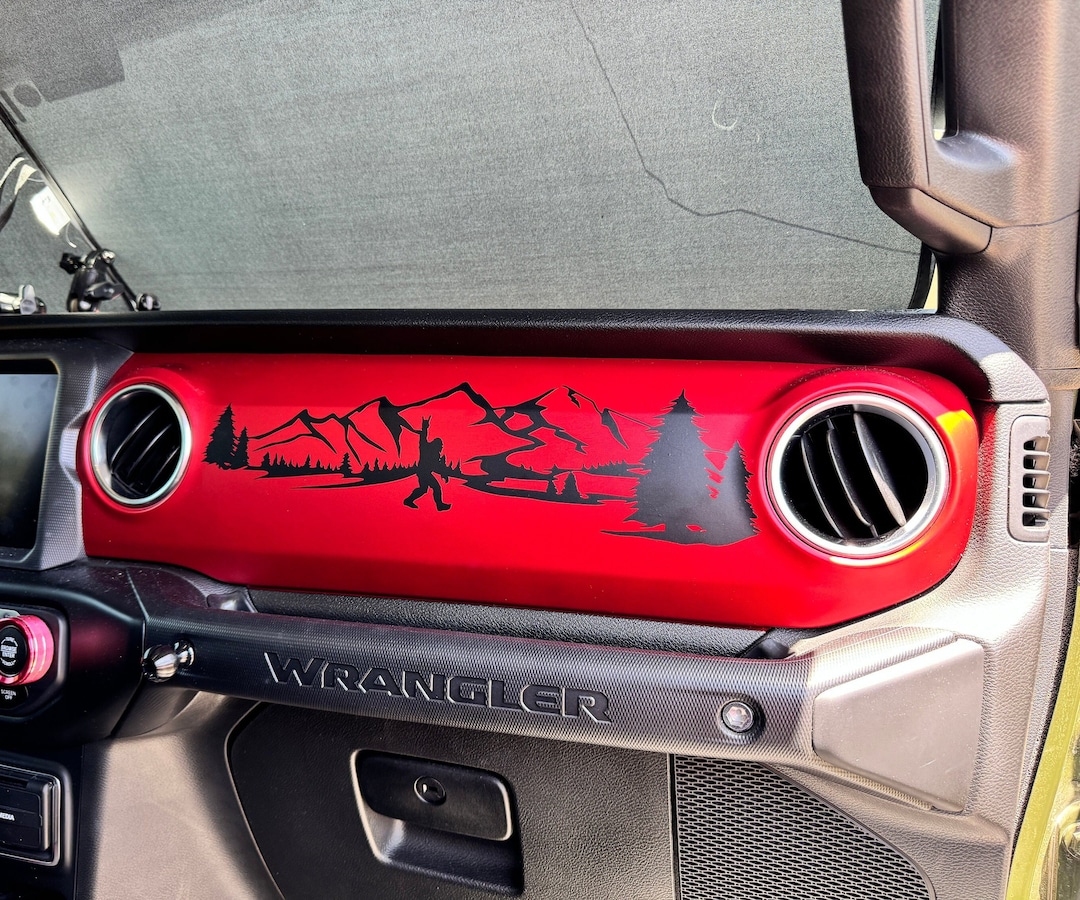 Bigfoot Mountains Offroad Suv Dash Decal - Etsy