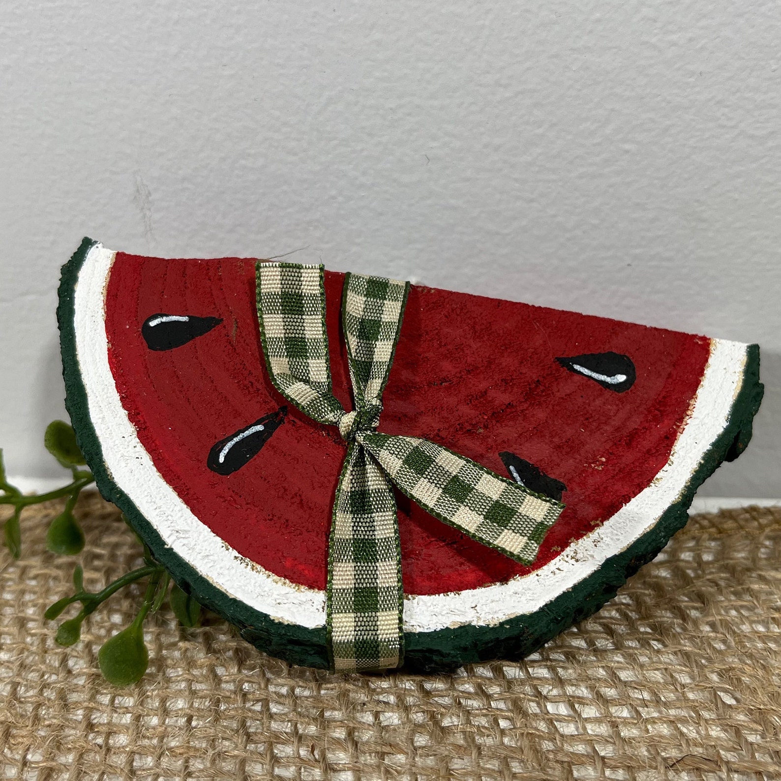 TIERED TRAY DECOR Watermelon Decor Watermelon Slice Farmhouse Decor ...