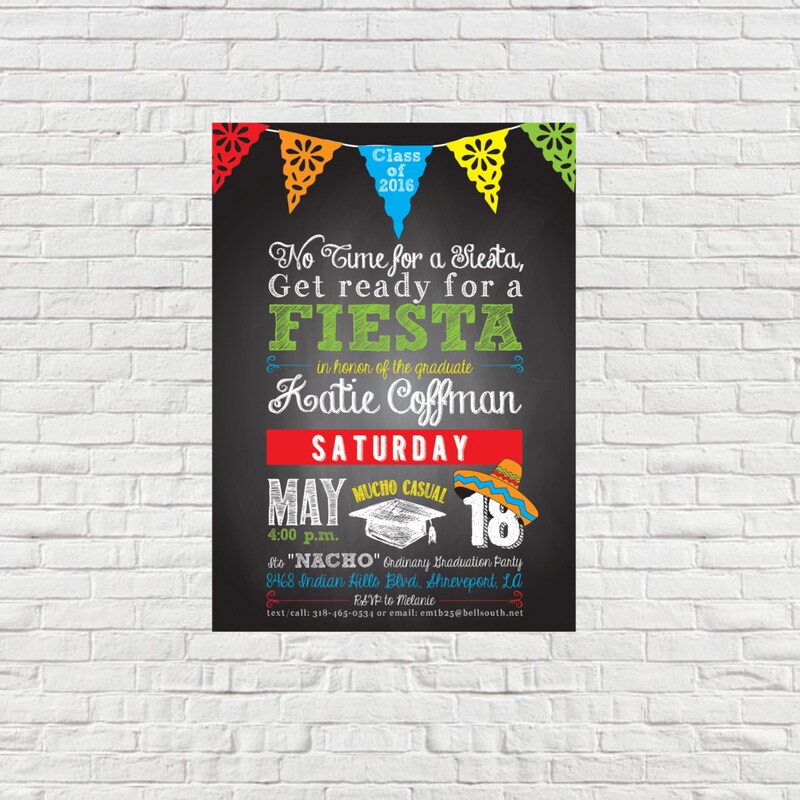 Fiesta Graduation - Etsy