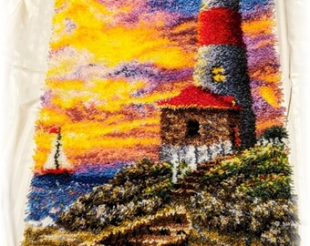 Lighthouse Latch Hook - Etsy