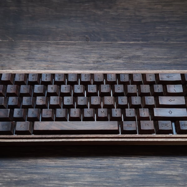 Wood Keyboard Case - Etsy