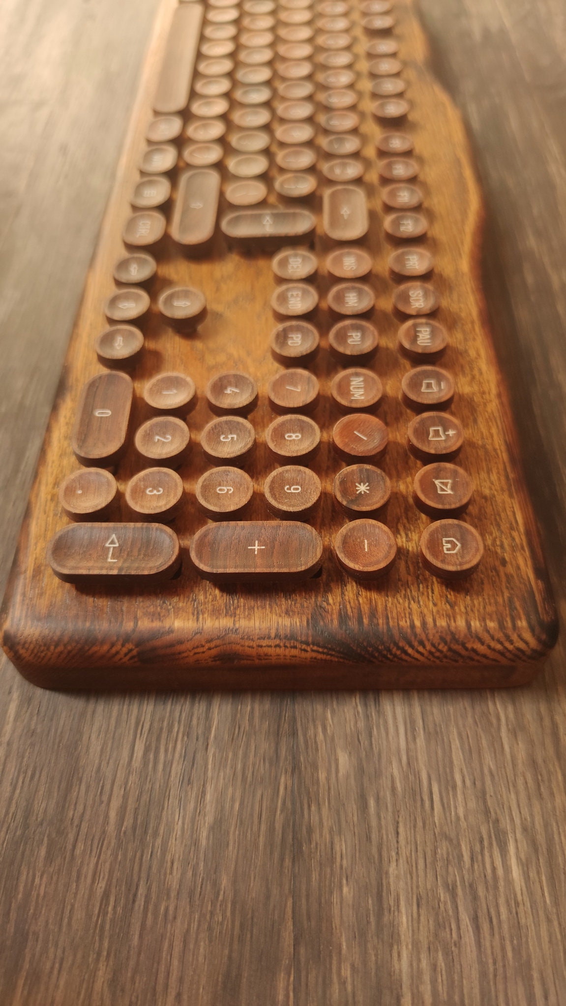 Wooden Keyboard Retro Style Keycaps - Etsy