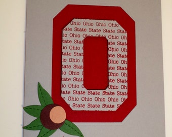 Ohio State Card | Etsy
