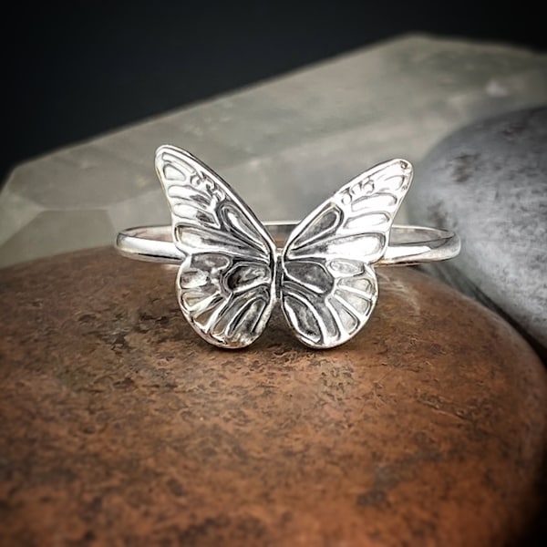 Butterfly Wing Ring - Etsy