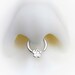 Flower Septum Ring, Septum Hoop, Flower Nose Ring, Sterling Silver Nose ...