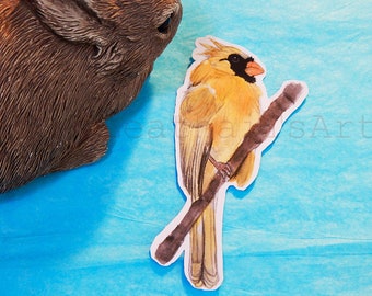 Cardinal Bird Decal | Etsy