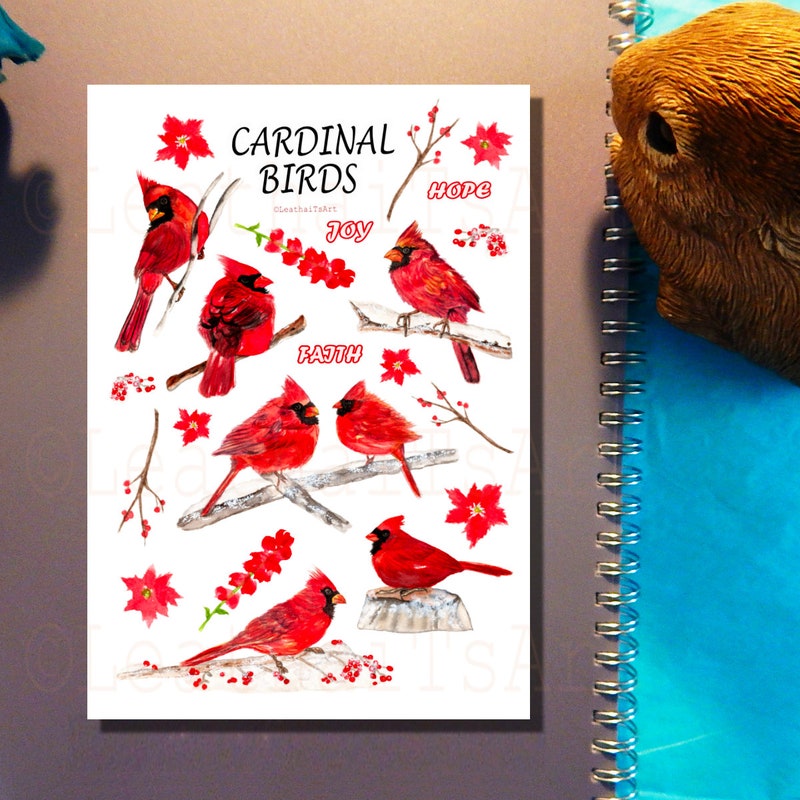 Cardinal Decal - Etsy