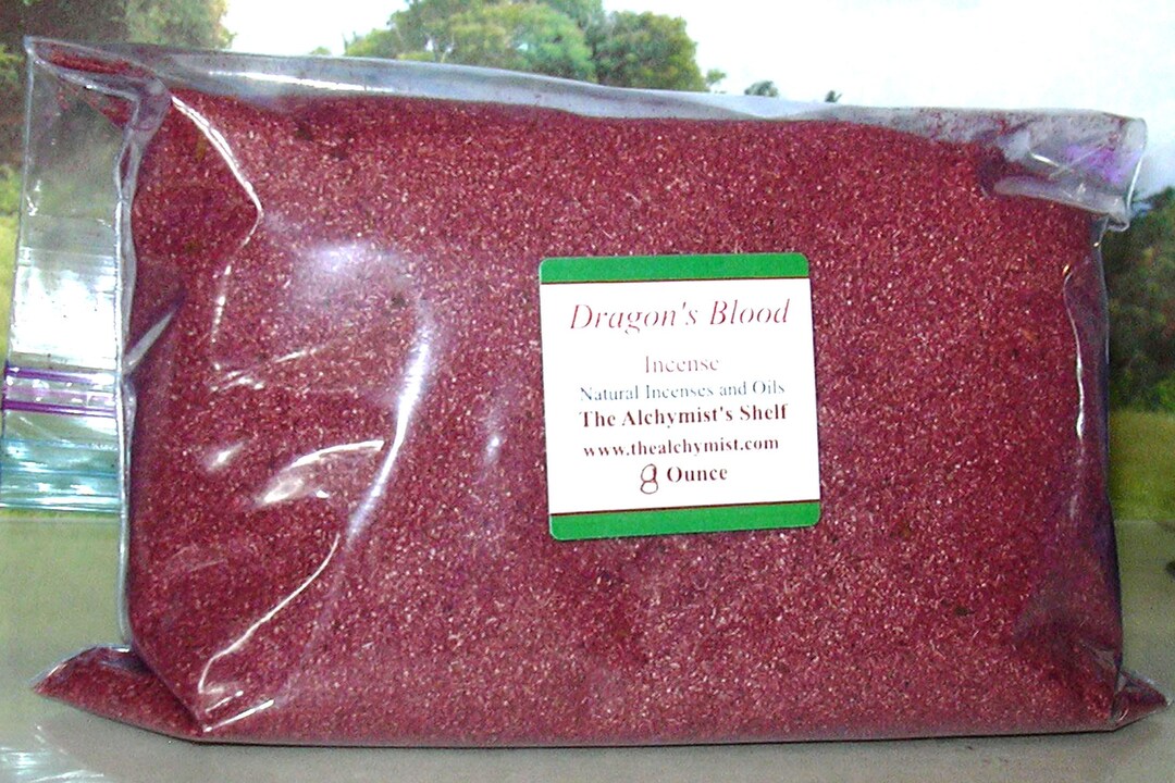 Dragon's Blood Incense Powder Special Wiccan Craft 8 Oz Pagan Altar ...