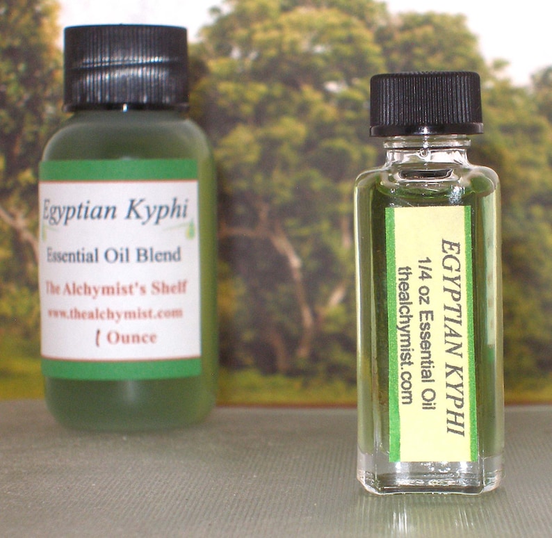 Kyphi Egyptian Essential Oil Wiccan Craft Pagan Altar Ritual - Etsy