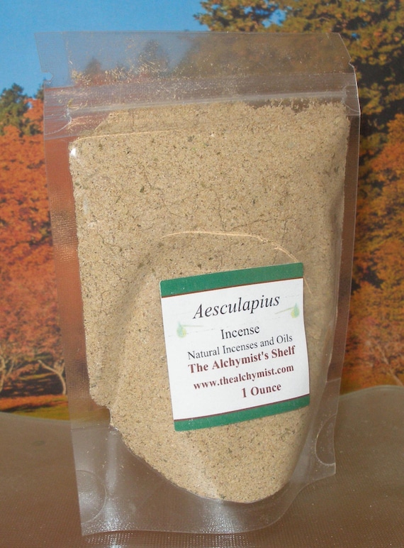 Aesculapius Incense Powder Special Wiccan Craft 1 Oz Pagan - Etsy