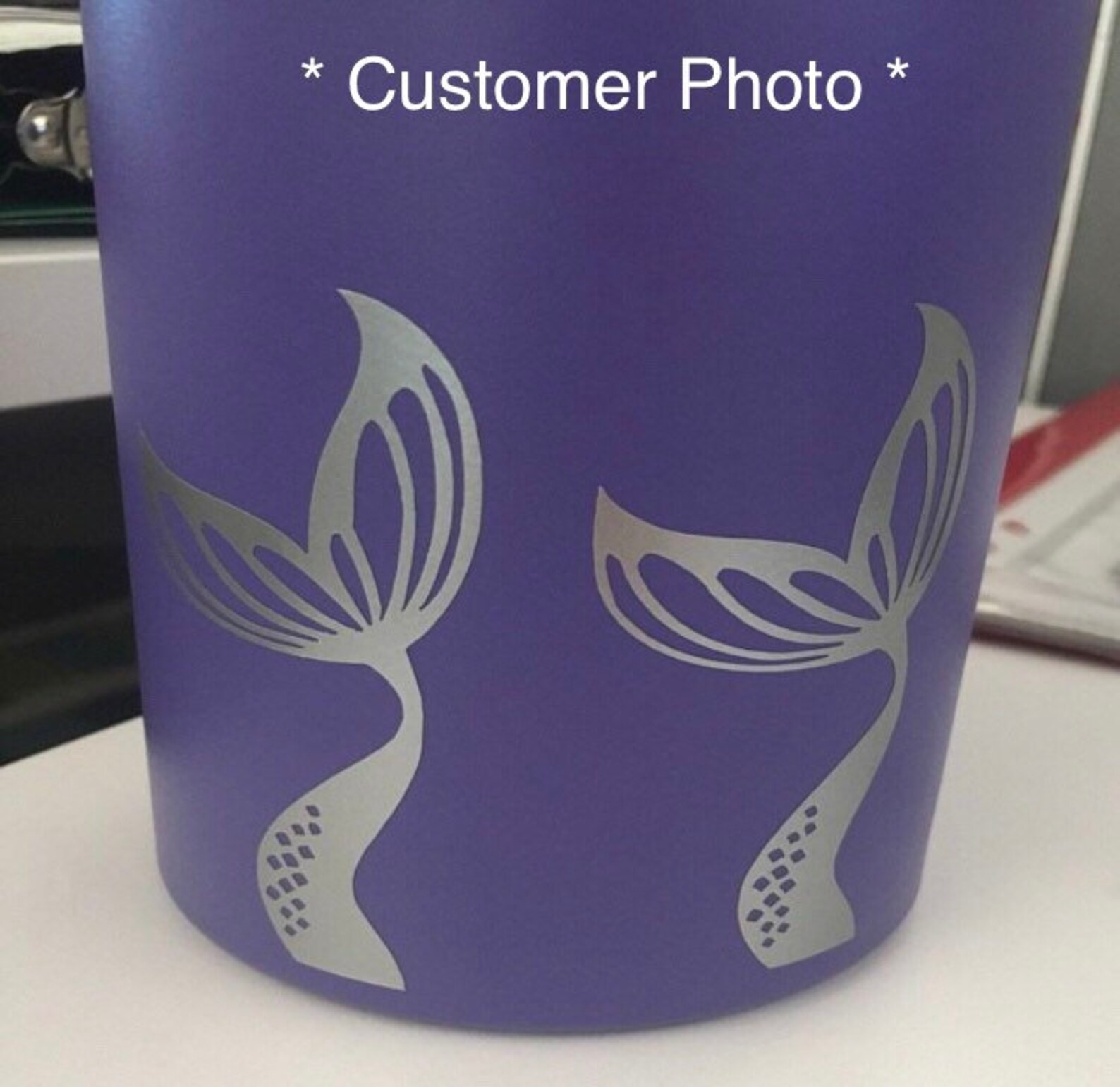 Mermaid Tail Vinyl Decal Sticker Many Sizes and Colors for - Etsy