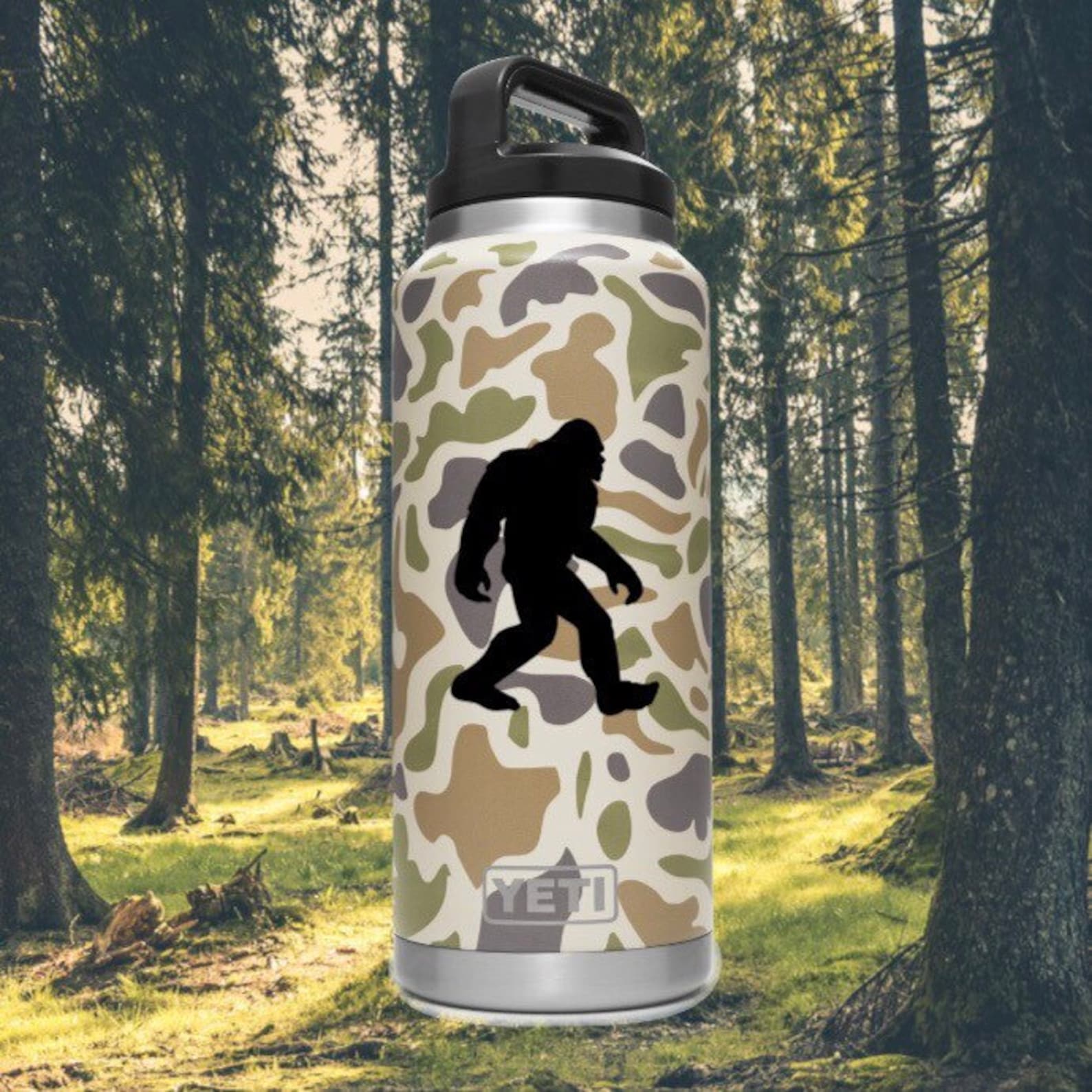Bigfoot Vinyl Decal Sticker Sasquatch for Hydro Flask for - Etsy