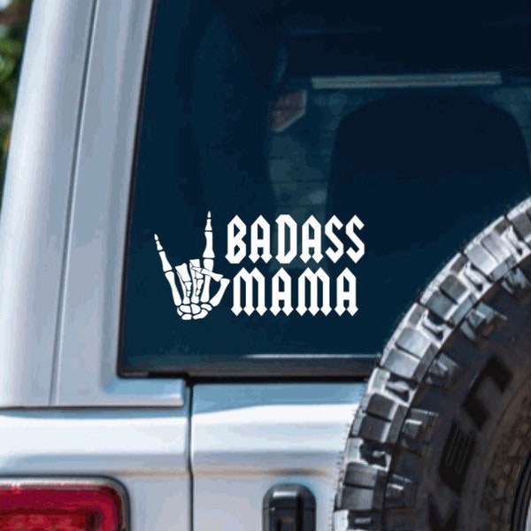 Badass Car Decal - Etsy