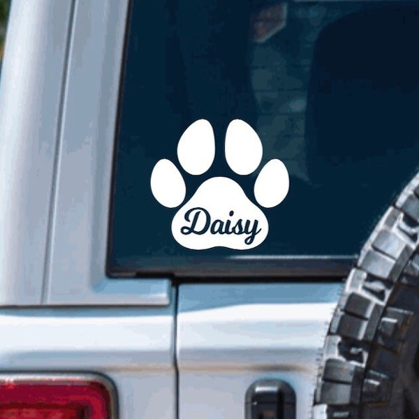 Yeti Paw Print Decals - Etsy