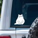 Fat Cat Vinyl Decal Sticker Cat Love Sticker for Hydro Flask, Kitty ...