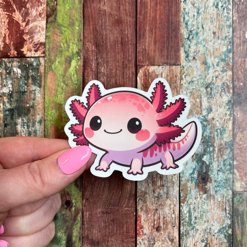 Axolotl Sticker - Etsy