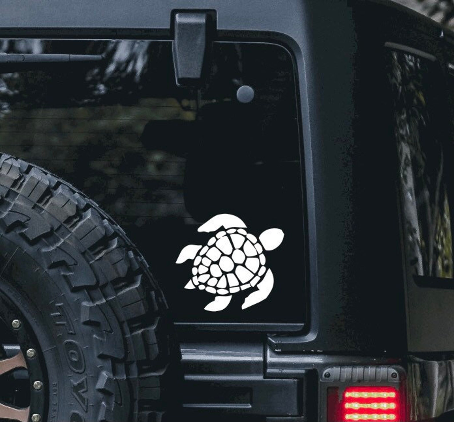 Sea Turtle Vinyl Decal Sticker for Hydro Flask for Yeti | Etsy