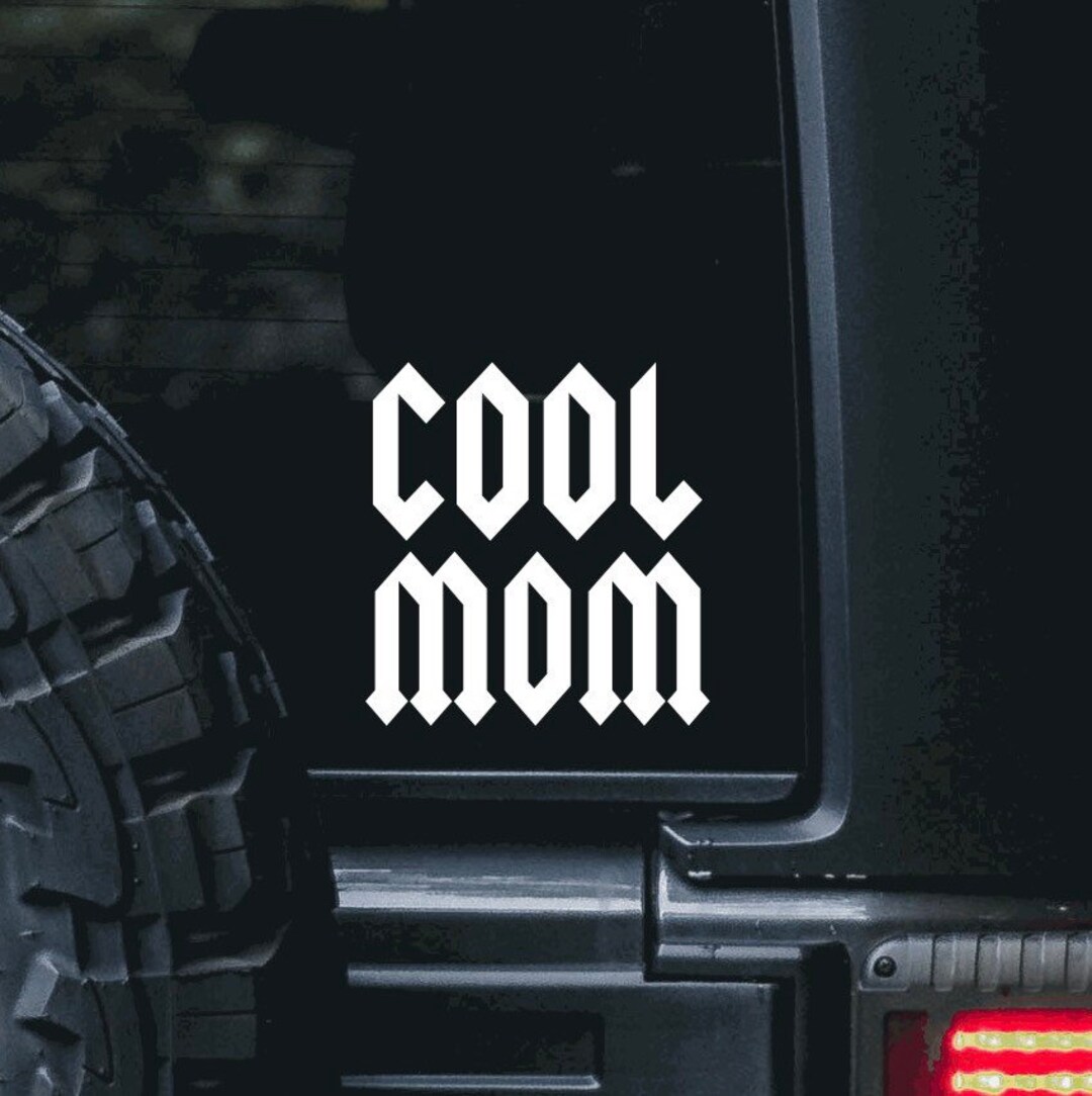 Cool Mom Vinyl Decal Sticker Mom Decal for Yeti, Mom Decal for Car ...