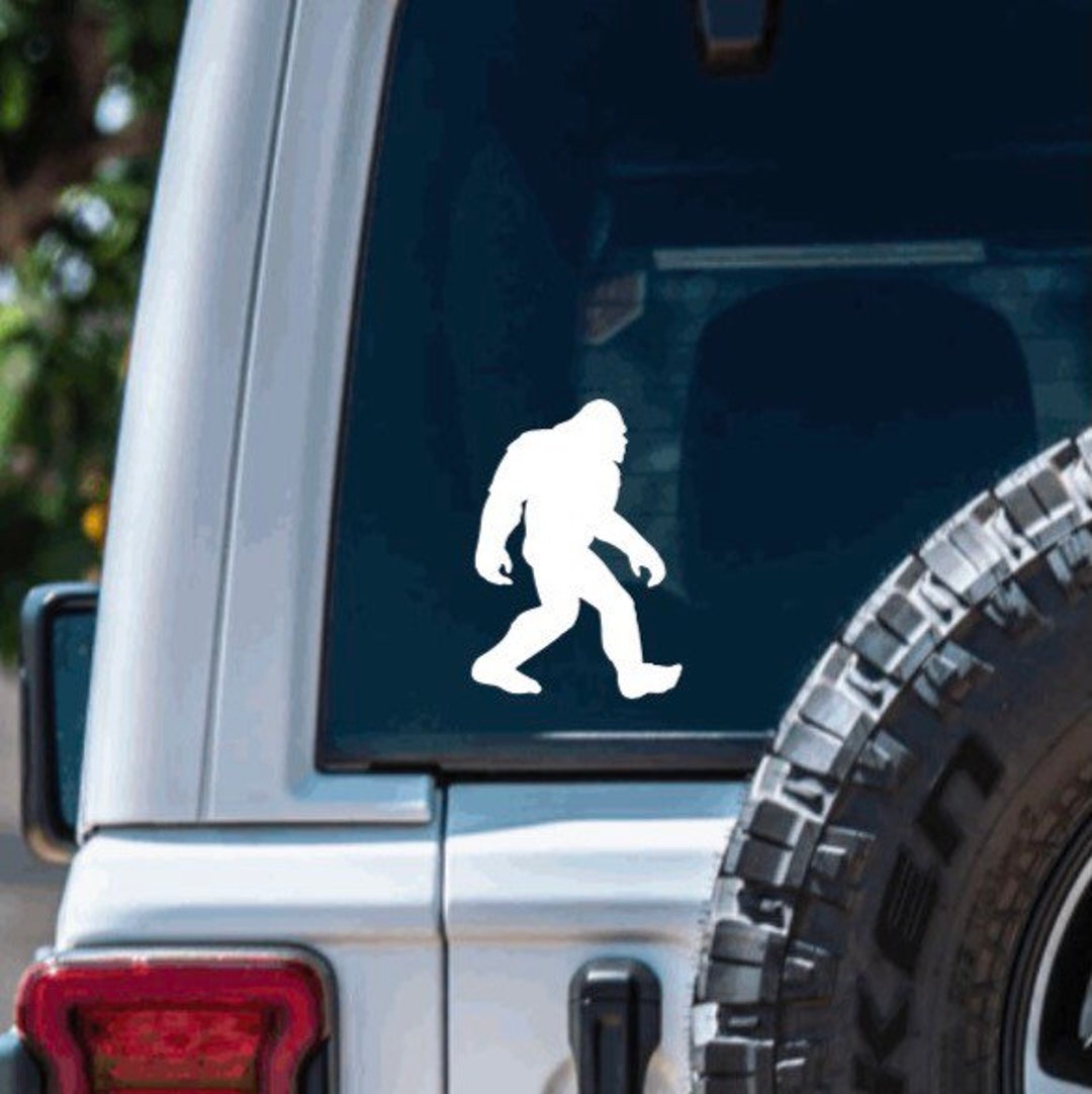 Bigfoot Vinyl Decal Sticker | Sasquatch, for Hydro Flask, for Yeti ...