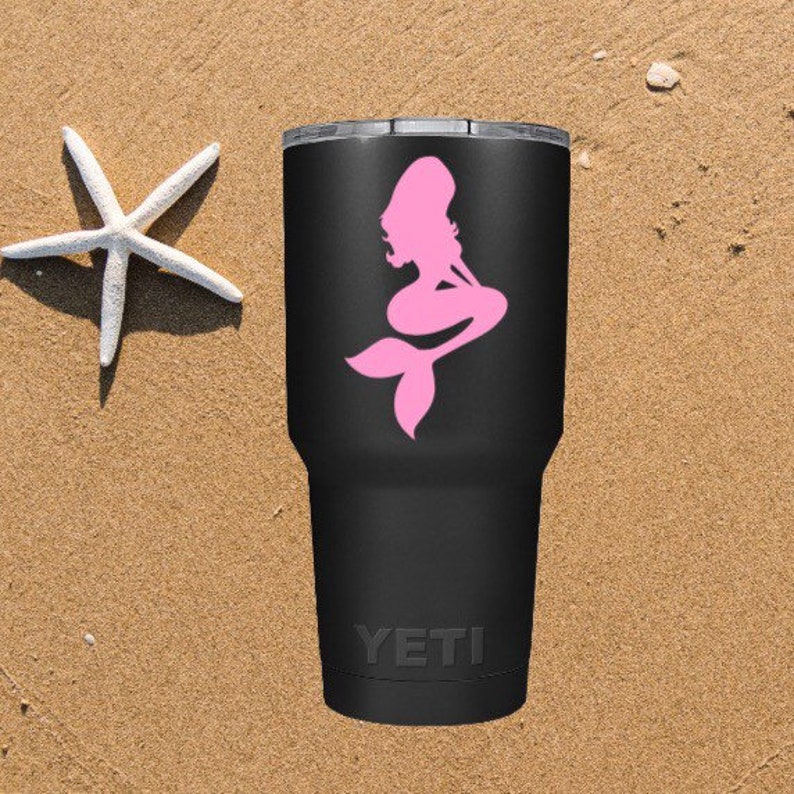 Mermaid Vinyl Decal Sticker Mermaid Decal for Car Mermaid - Etsy