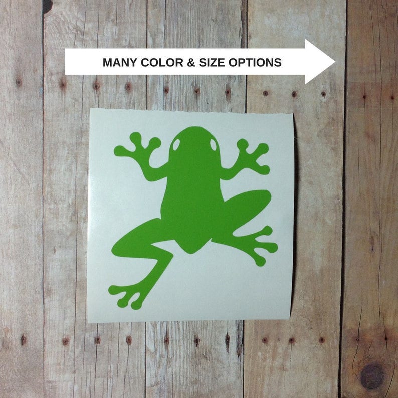 Tree Frog Vinyl Decal Sticker for Hydro Flask for Yeti - Etsy