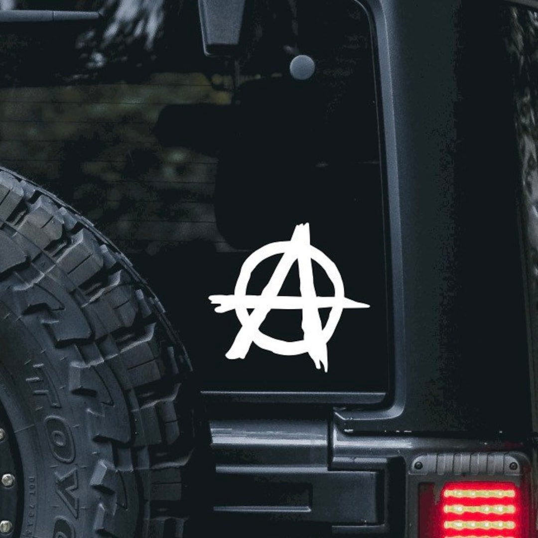 Anarchy A Vinyl Decal Sticker Many Sizes and Colors, Car Window, Bumper ...