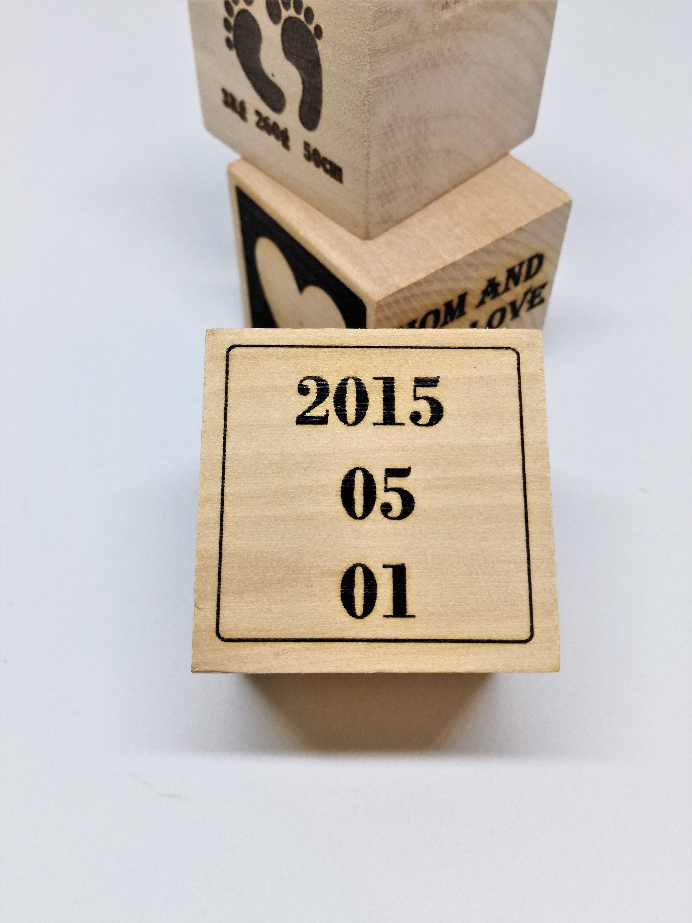 Personalized Baby Cube Newborn memory gift | Etsy