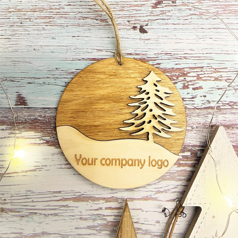 Custom Logo Ornament 2025 - Etsy UK