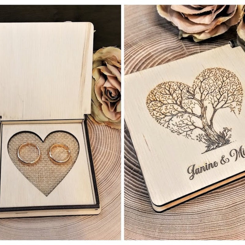 Tree Wedding Ring - Etsy