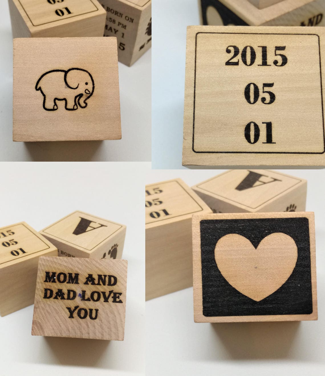 Personalized Baby Cube Newborn Memory Gift - Etsy