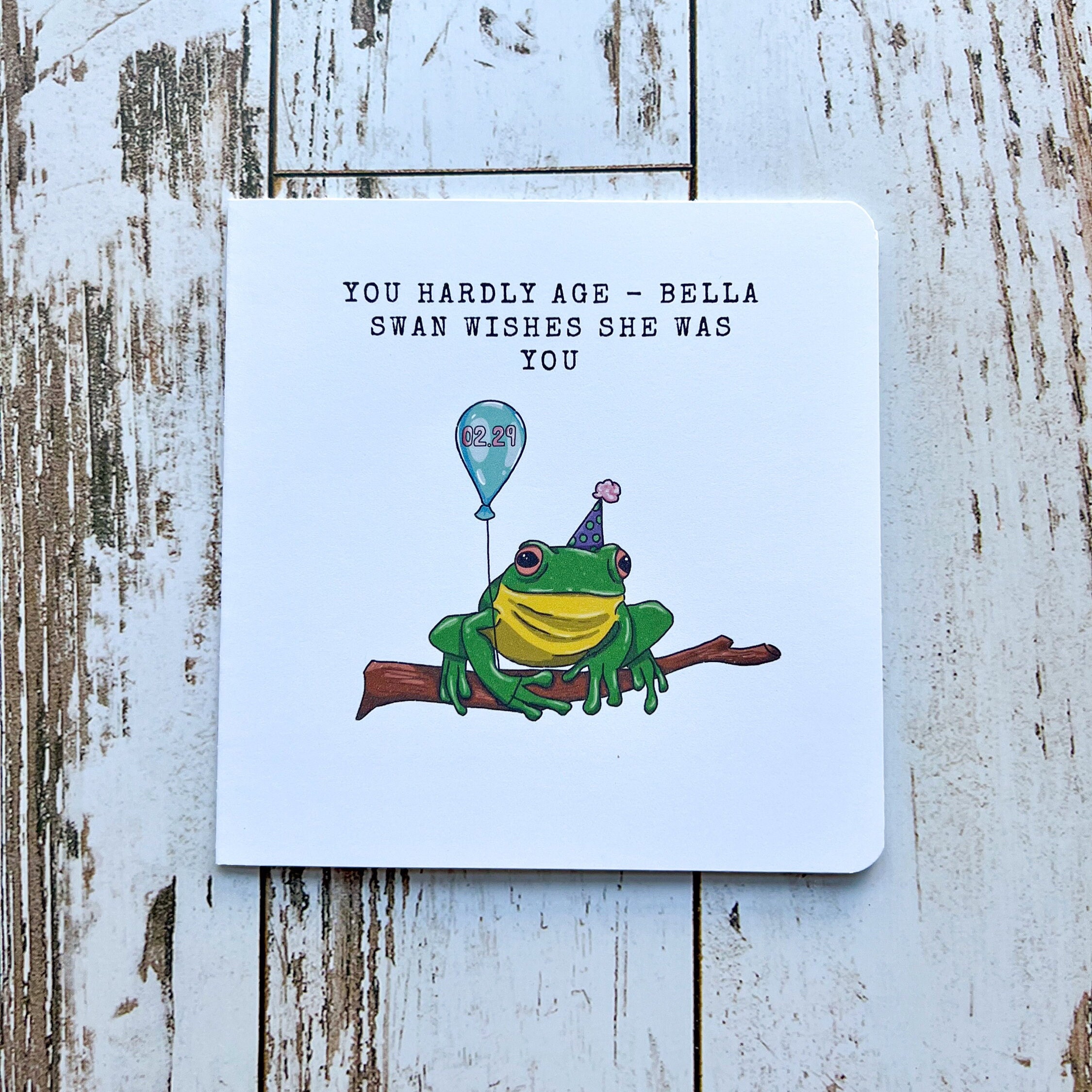 Unique Leap Year Birthday Cards, 5 Designs - Etsy