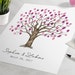 Guest Book Tree Chic Oak Guestbook Tree print is a beautiful | Etsy