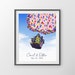 Wedding Guest Book: up House Fingerprint Guest Book for Wedding Similar ...