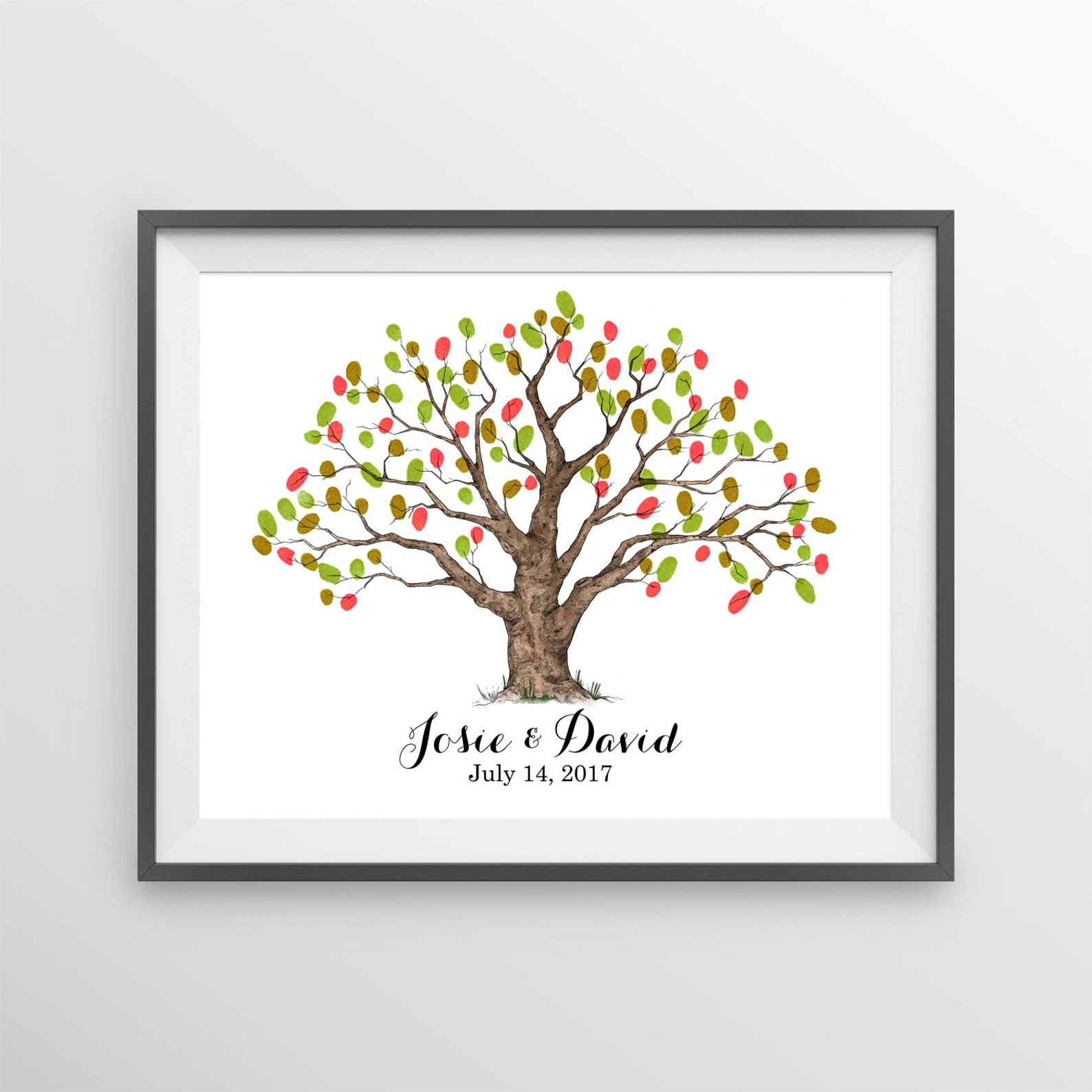 Family Tree Guest Book Family Tree Sign In Family Tree - Etsy