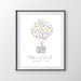 Wedding Guest Book: up House Fingerprint Guest Book for Wedding Like ...
