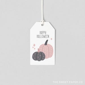 Cute PRINTABLE Halloween Gift Tags Halloween Treat Bag Tags DIY ...