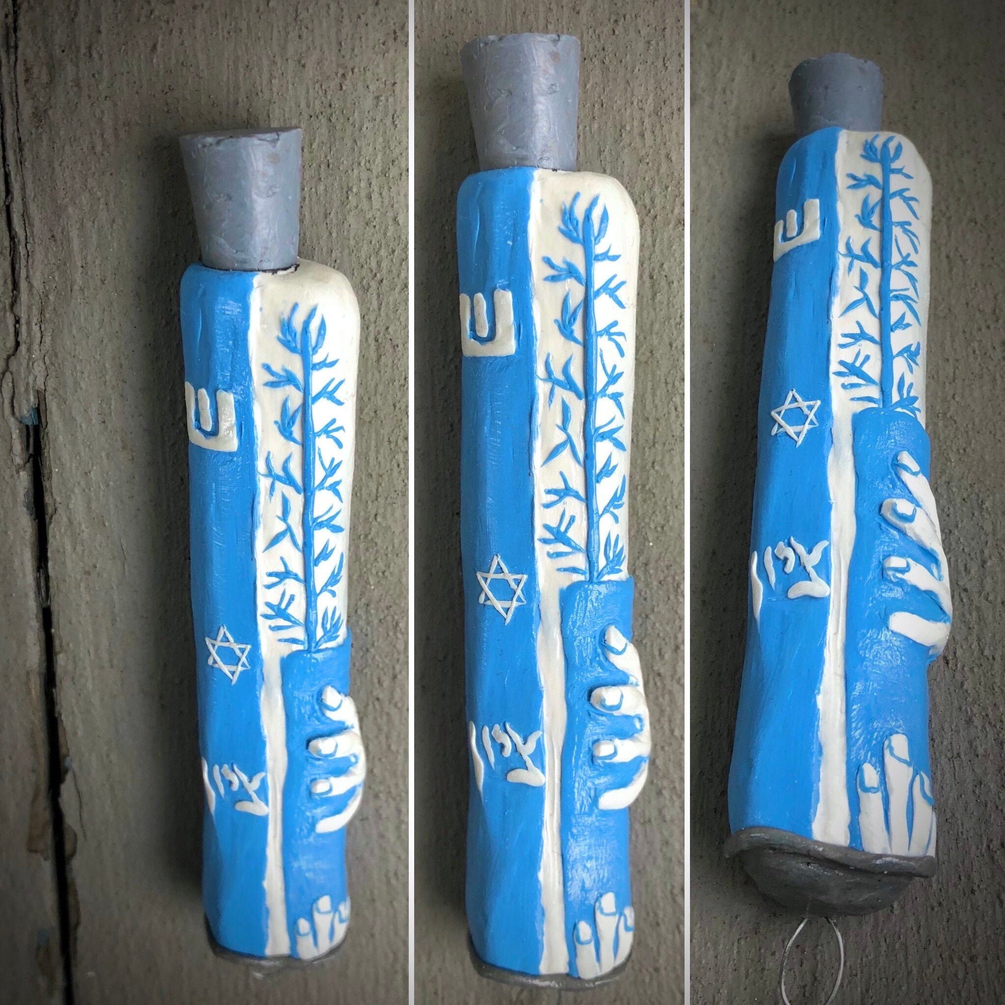 JNF Blue Box Tzedakah Box Mezuzah - Etsy