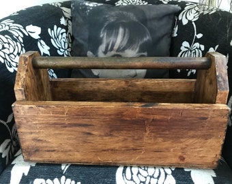 Wooden Carry Box | Etsy