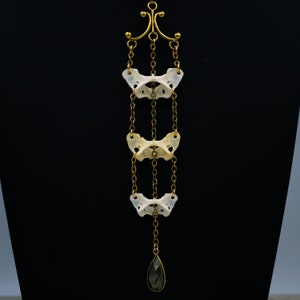 Trinity Atlas Bone Gold Necklace - Etsy