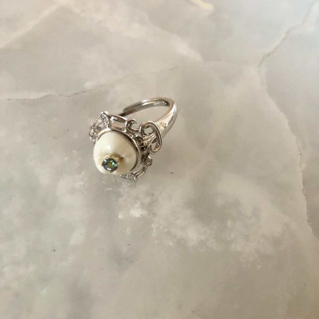Precious Stone Molar Ring - Etsy