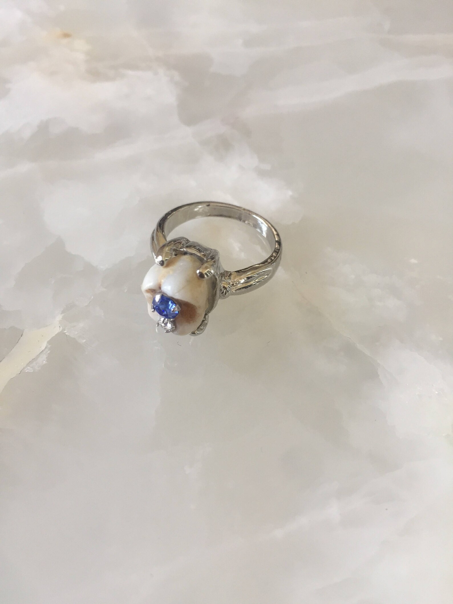 Tooth Fairy Double Cavity Ring - Etsy