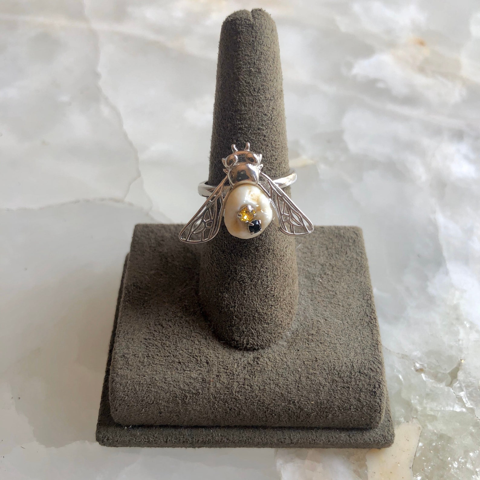 Tooth Fairy Bumblebee Ring - Etsy